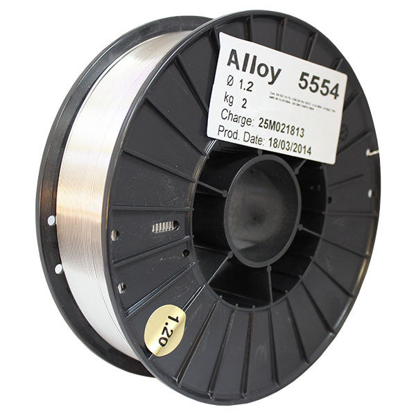 Wire Spool - Aluminum - 5554 - 1.2 mm - 0.047 in - 2 kg - 50-7117 – Pro ...
